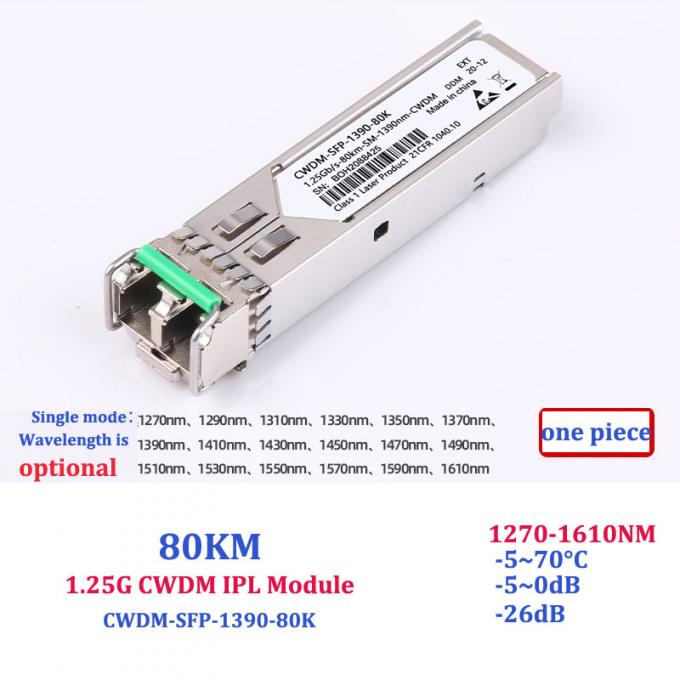 1.25G SFP Gigabit Fiber Transceiver Single Mode