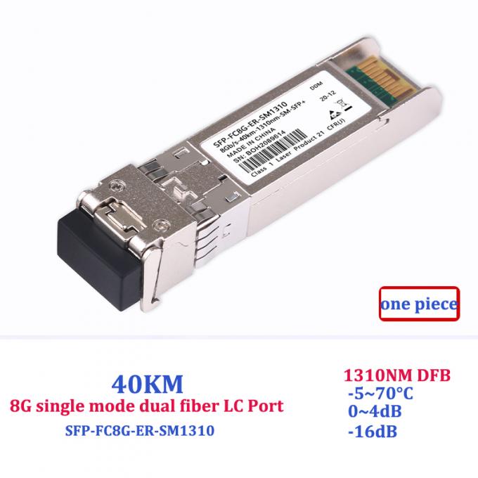 8G DDM Fiber Optic Sfp Module Multi Mode Single Mode Dual Fiber LC Port