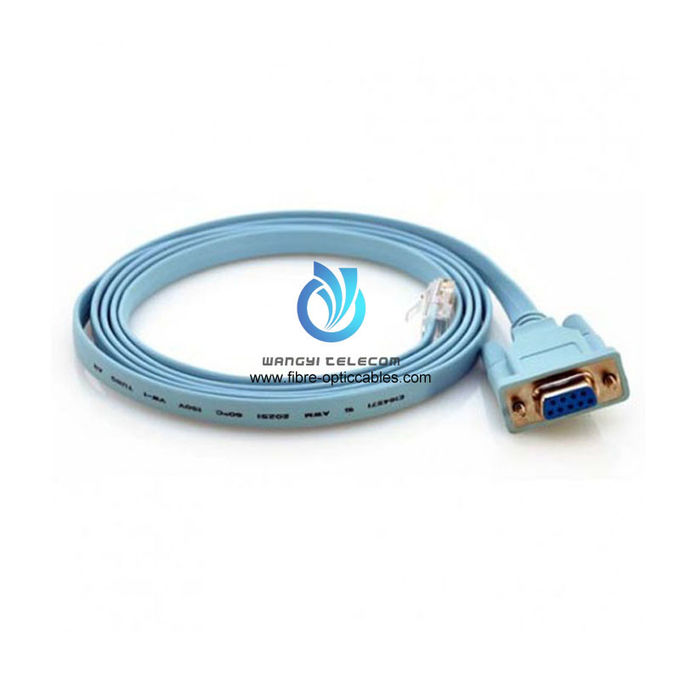 New Network Cable CAB-RJ45-ROLLOVER 6ft Rollover Console Cable DB9 ...